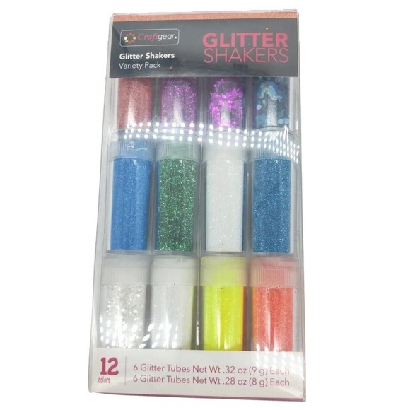 Craft Gear | Office | Craft Gear 2 Glitter Shakers Variety Pack ...